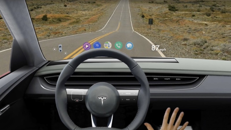 Tesla Model 3 má mít HUD displej dříve používaný u bojových letadel ...