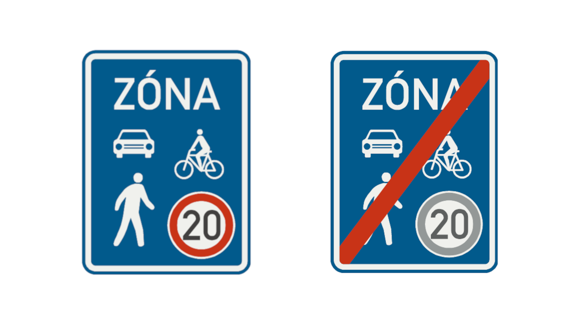 Víte, co znamenají? Tyto 3 nové dopravní značky právě vešly v platnost ...