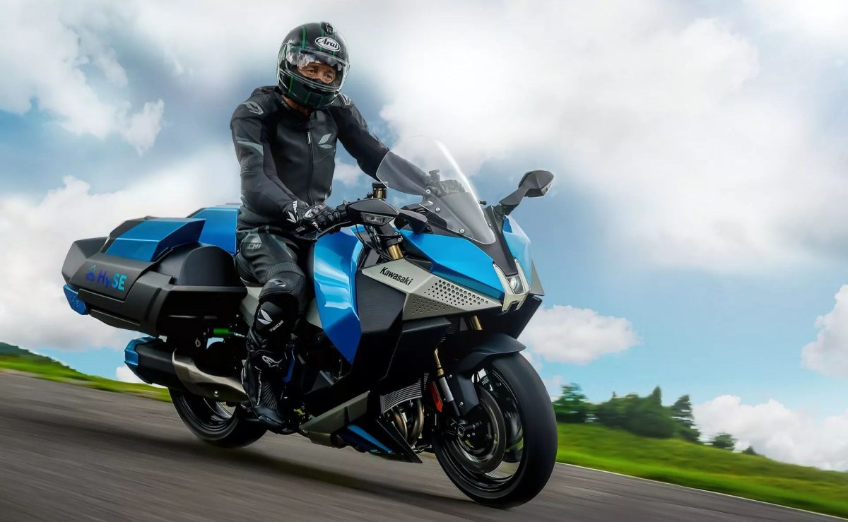 Motorka, která jezdí na vodík. Kawasaki představilo naprostý unikát ...